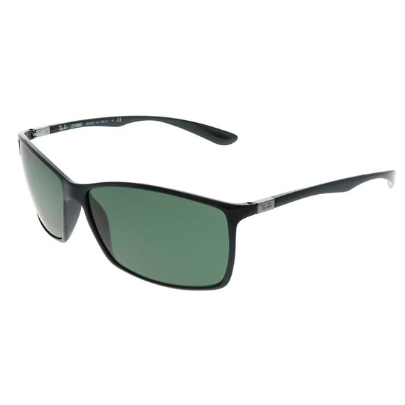Ray-Ban | Accessories | Rayban Liteforce Rb 479 6171 Black Plastic Square Sunglasses Green Lens ...